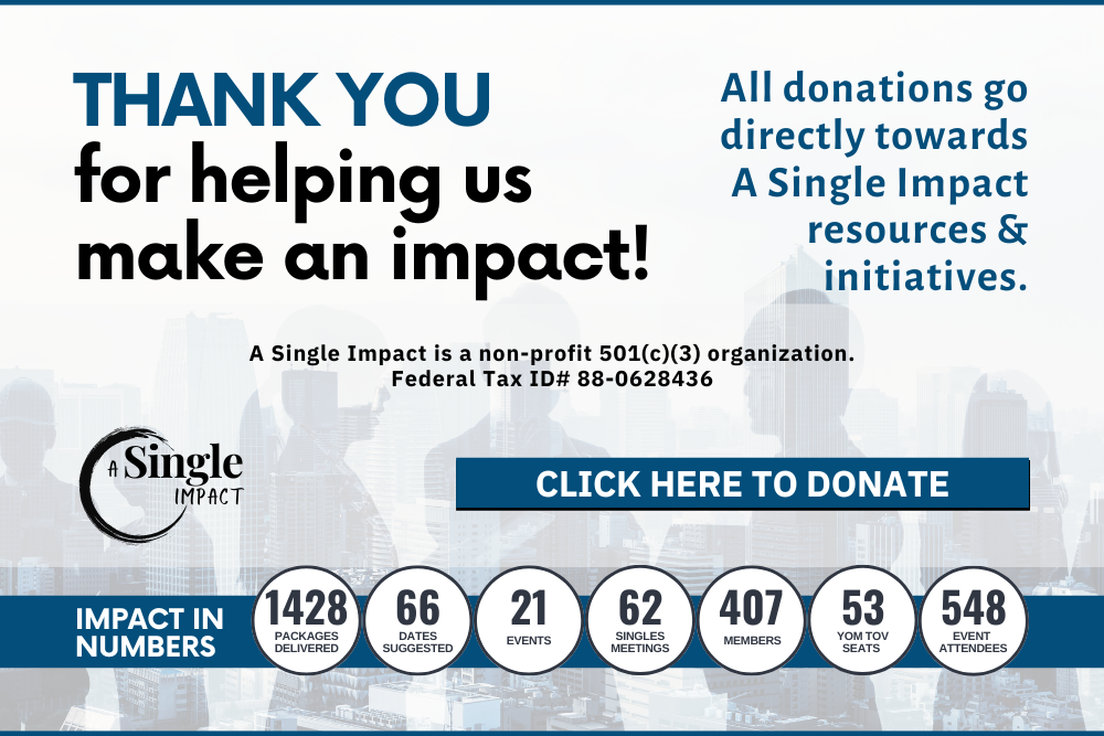 A Single Impact – Providing Support, Resources, and Advocacy for Frum ...